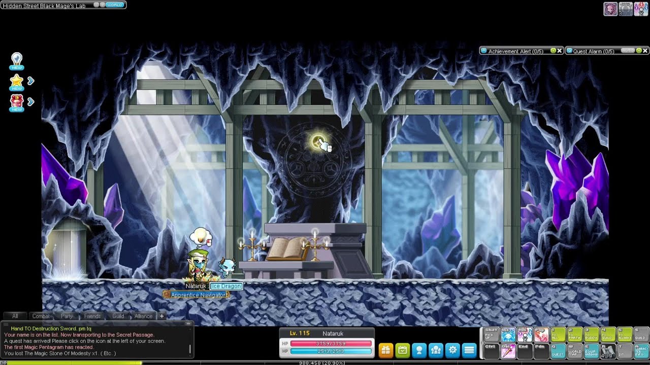 MapleStory Gameplay Part 31 | Magatia's Secret Quest Part 5 Completed ...