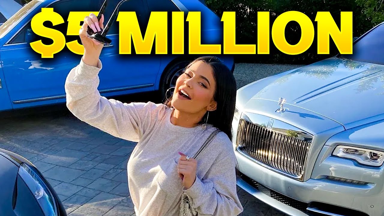 A Look Inside Kylie Jenner's Luxury Car Collection! - YouTube