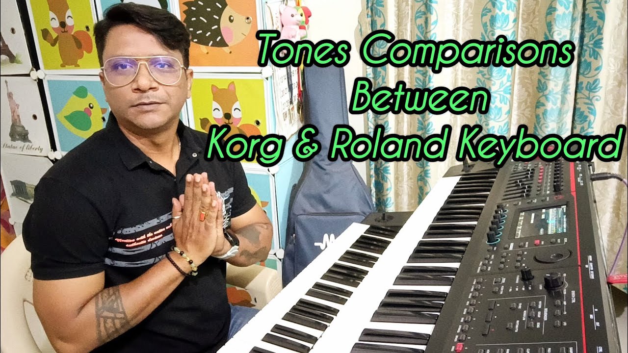 Korg Vs Roland || Korg PA600 Vs Roland Fantom06 || Tone Comparison ...