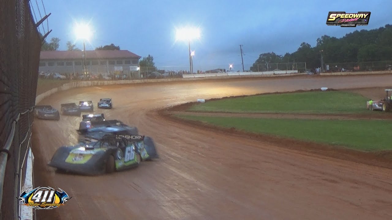 411 Motor Speedway Steel Head Late Model May 4, 2019 - YouTube