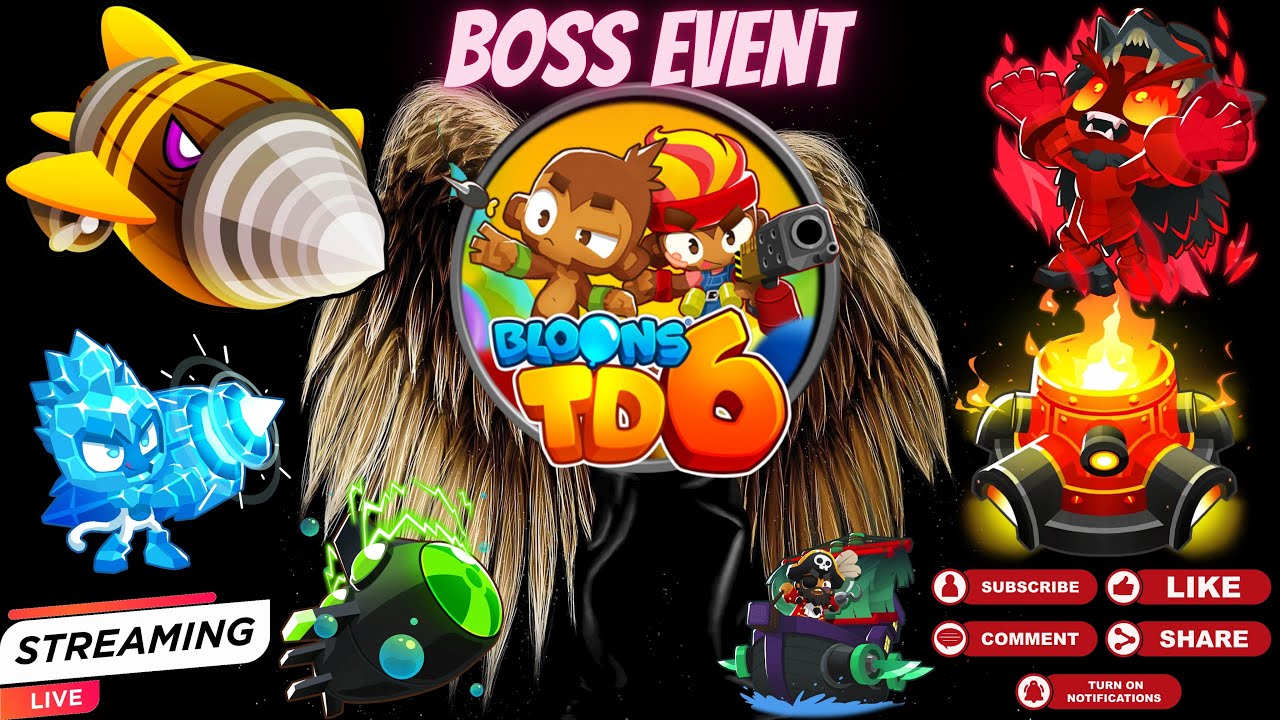 Bloons TD 6 Boss Event Playing With Viewers | Dreadbloon | WILD PC ...