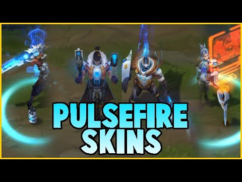Pulsefire Lucian, Fiora, Pantheon & Ekko New Skins - League of Legends ...