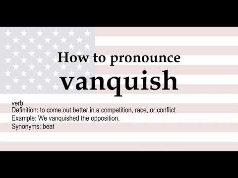 Vanquish Meaning