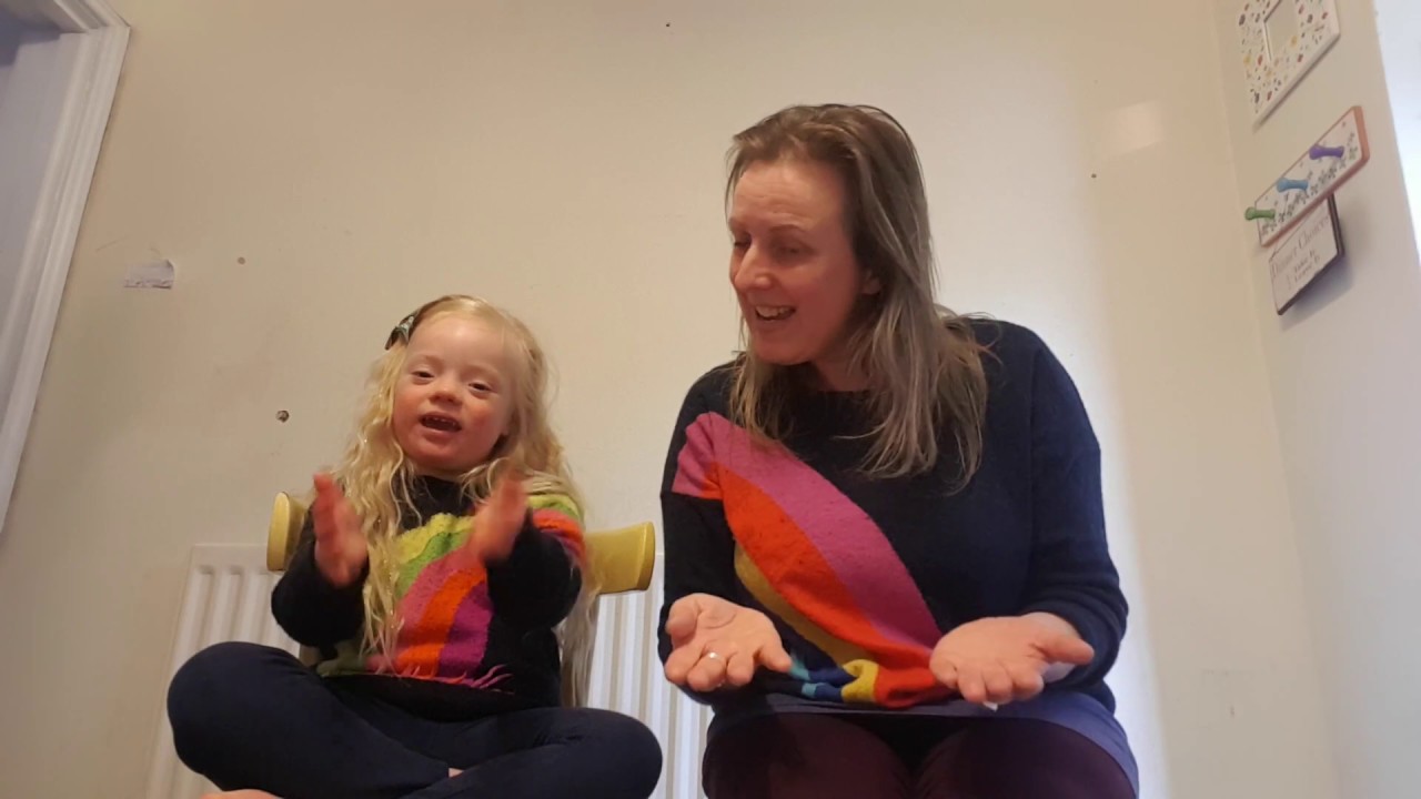Makaton for 'Rainbow' 🌈 - YouTube