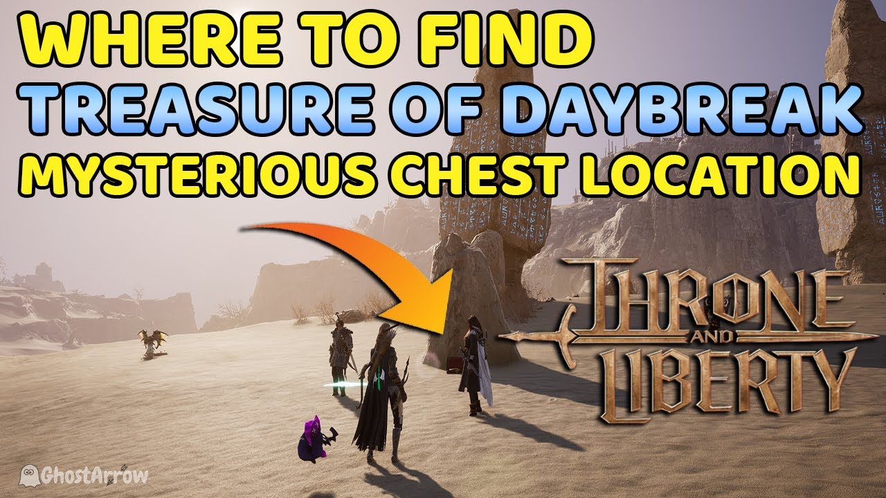 Treasure of Daybreak Location - Monolith Wastelands Mysterious Chest ...