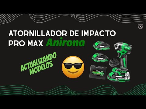 Nuevo atornillador de impacto Anirona Promax 