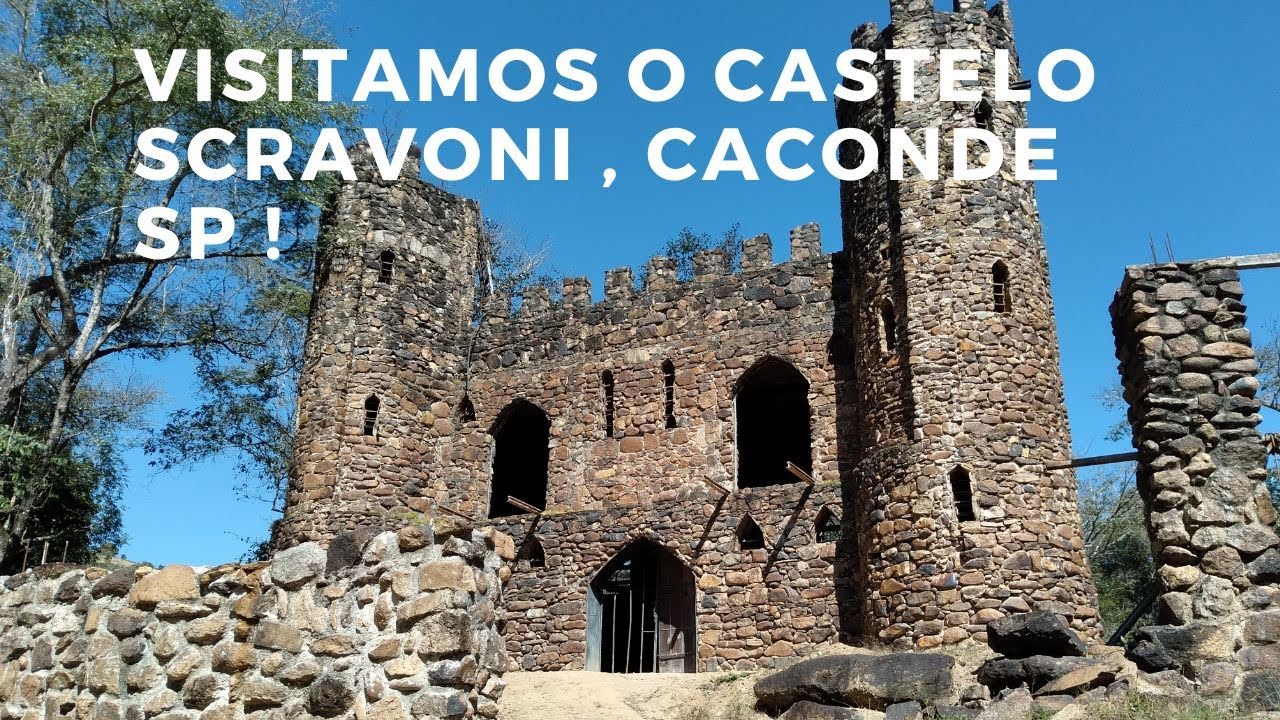 VISITAMOS O CASTELO SCRAVONI EM CACONDE SP , MAIS INFORMAÇÕES NO VIDEO ...