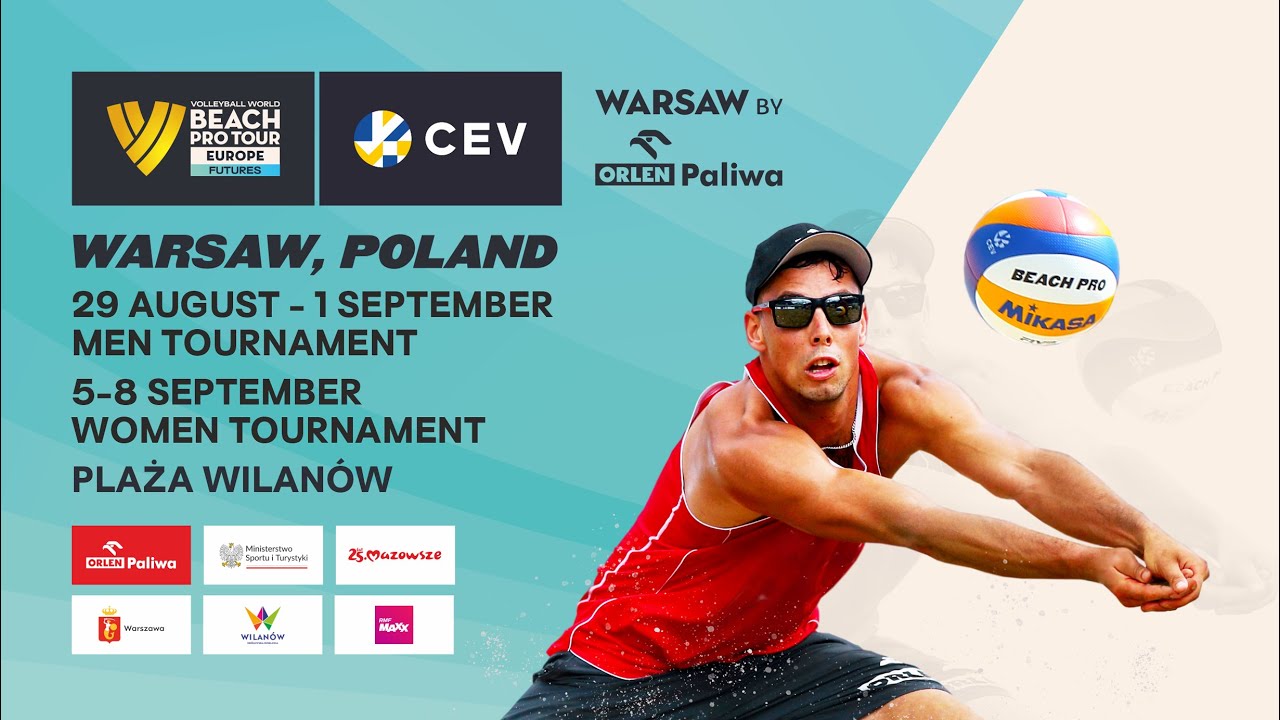 Volleyball World Beach Pro Tour Futures Warsaw by Orlen Paliwa 2024 ...