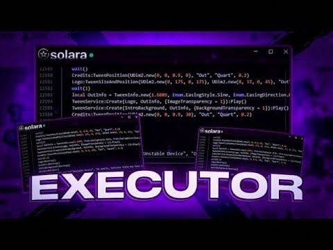 [2024] "Solara" Executor - Roblox PC Executor Solara Ver 3 Best Exec For Roblox - YouTube