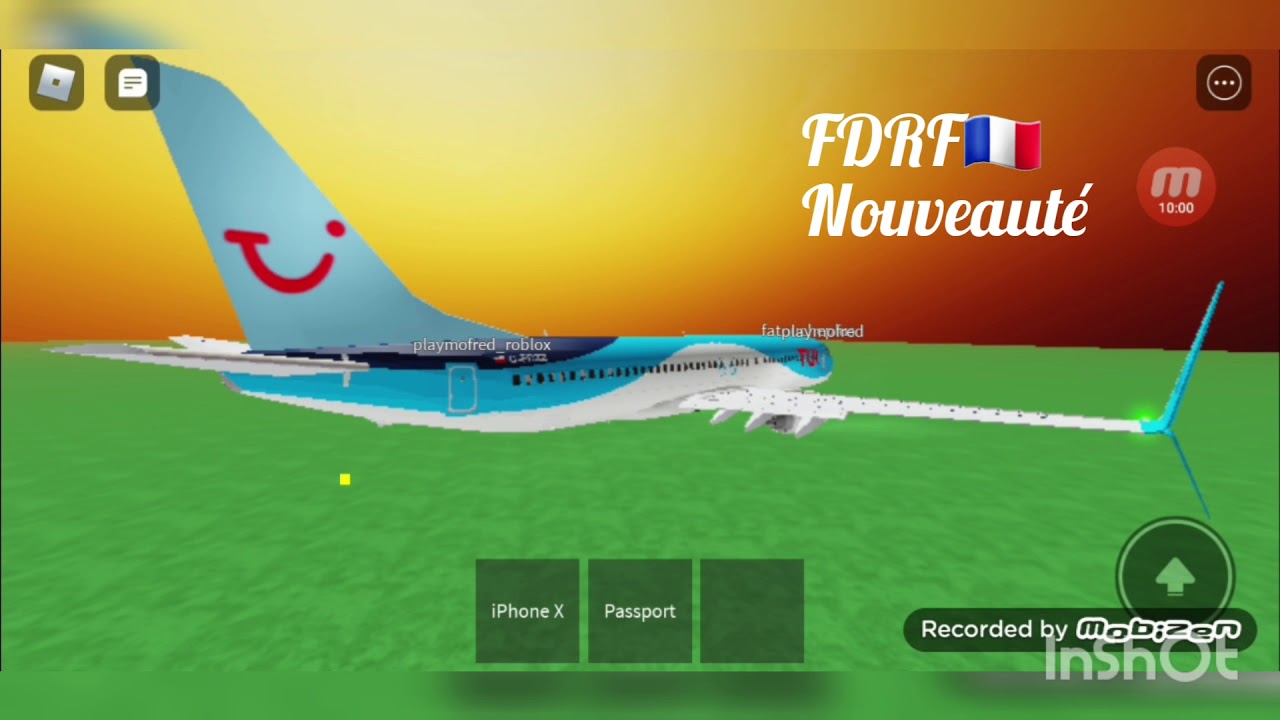 Roblox Tui B737-800W Créateur par fan_derobloxfr - YouTube