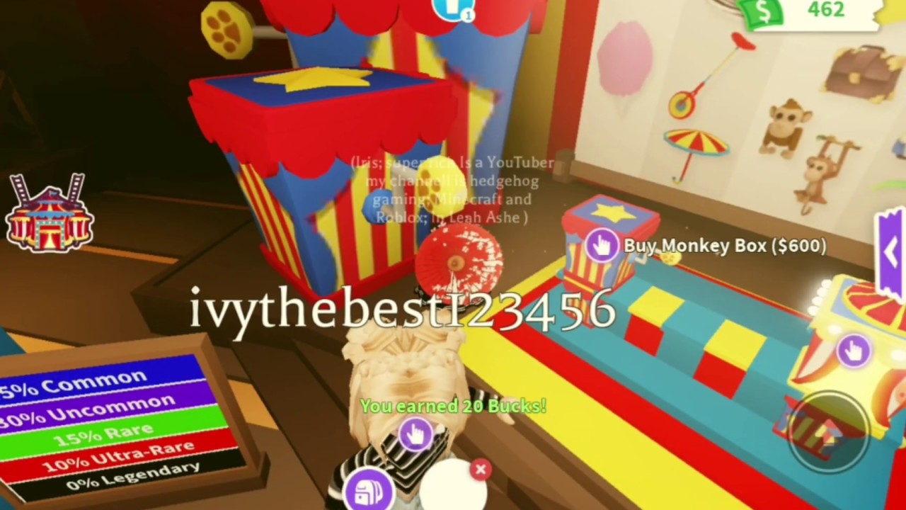 My first Monkey box!!!! Roblox Adopt Me update! - YouTube