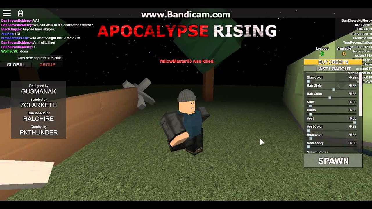Apocalypse Rising Character Creator Glitch? - YouTube