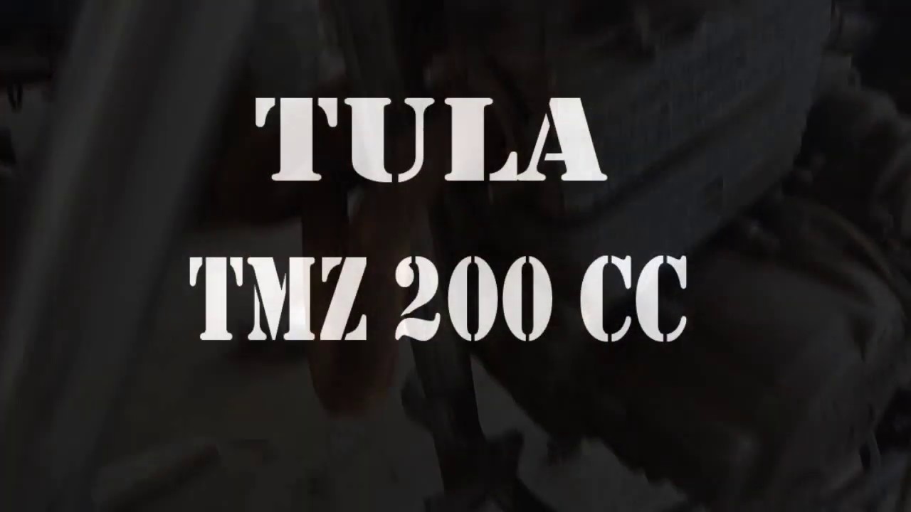 TULA TMZ 200cc Russa adaptando motor Sahara - YouTube