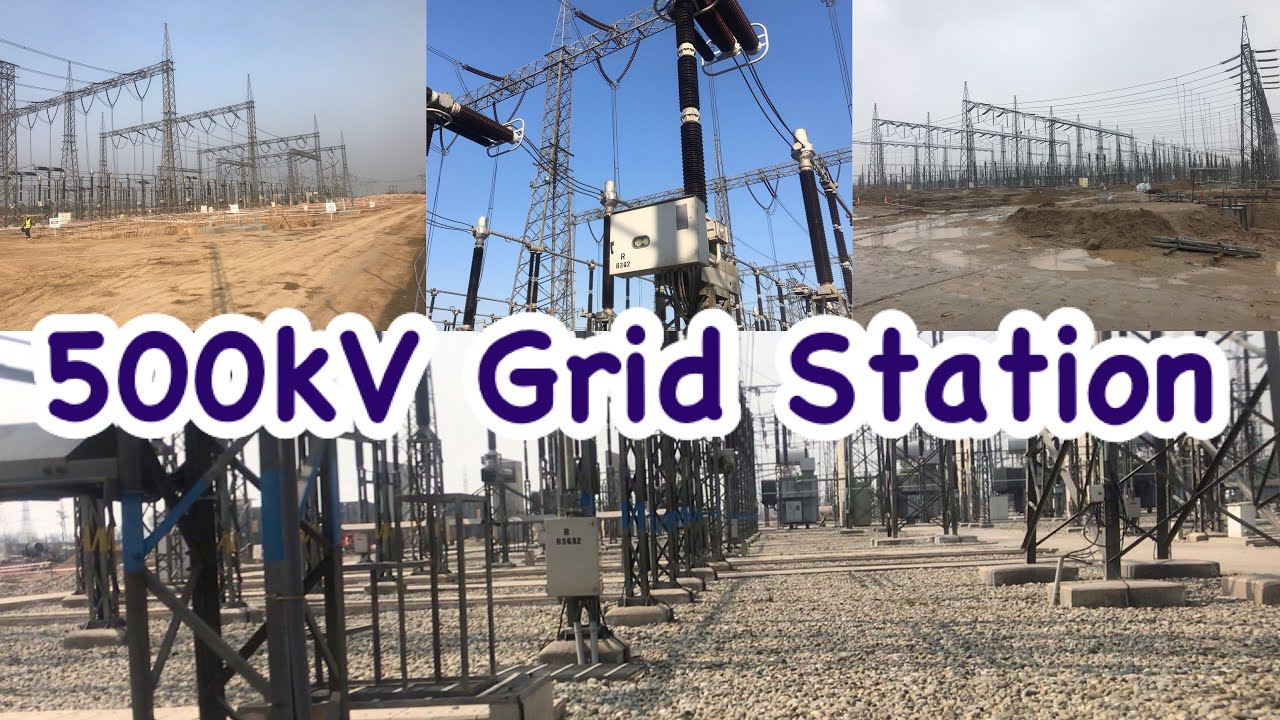 500/220 kV AIS Substation | Grid Station | - YouTube