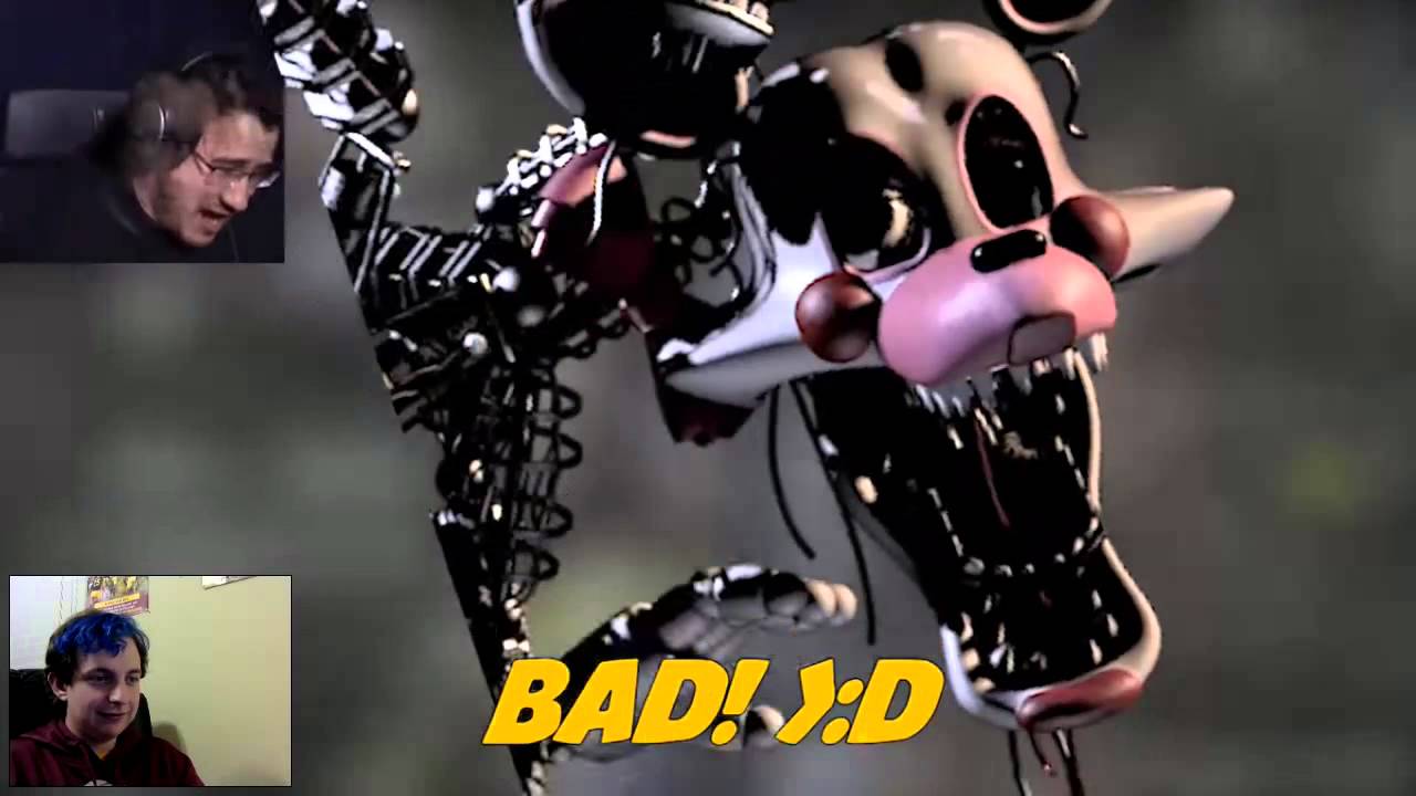 Reaction to Five Nights at Freddy's Reaction Compilation by Markiplier ...
