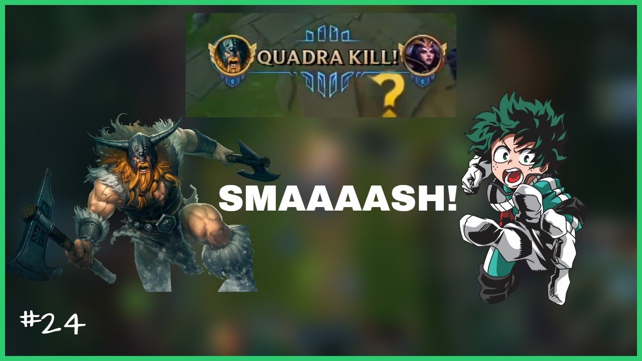 OLAF SMAAAAAASH! League Moments #24 - YouTube