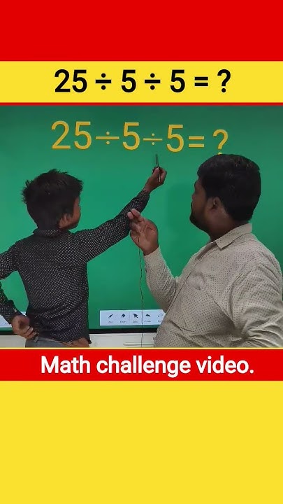 virals 🤩mathematics challenge video! #shorts #mathchallenge #challeger - YouTube