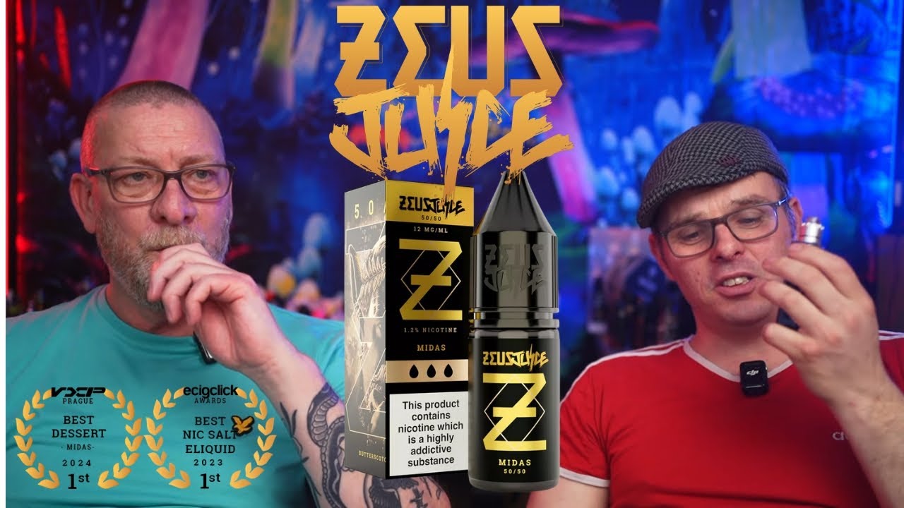 Zeus Juice - Midas liquid review Butterscotch | Custard - YouTube
