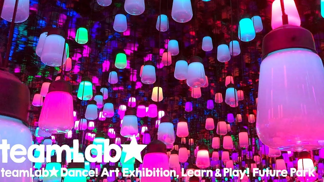 [4K] 深圳 Shenzhen / teamLab: Dance! Art Exhibition, Learn & Play! Future ...