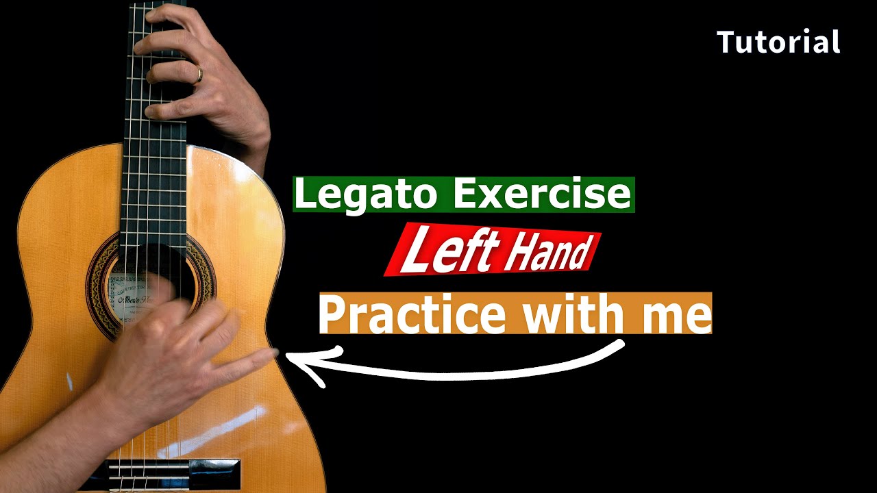 Legato Exercise for Left Hand: Improve Your Flamenco Guitar Technique | Guitar Tutorial - YouTube