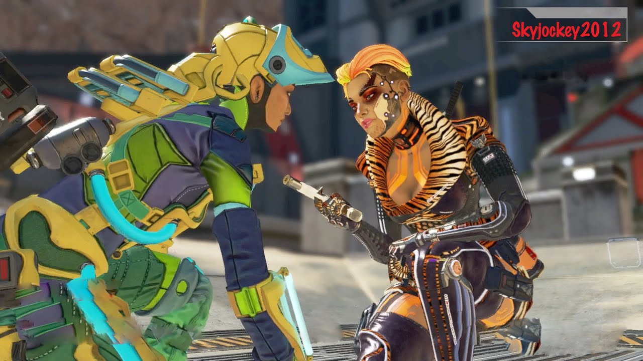 Apex legends all finishers on Rampart (Cleanup Crew) - YouTube