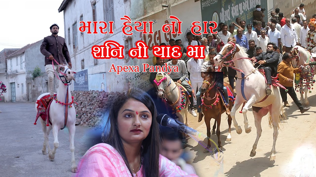 શનિ ની યાદ માં મારા હૈયા નો હાર || Apexa Pandya || Zindgi || Ramku der ...