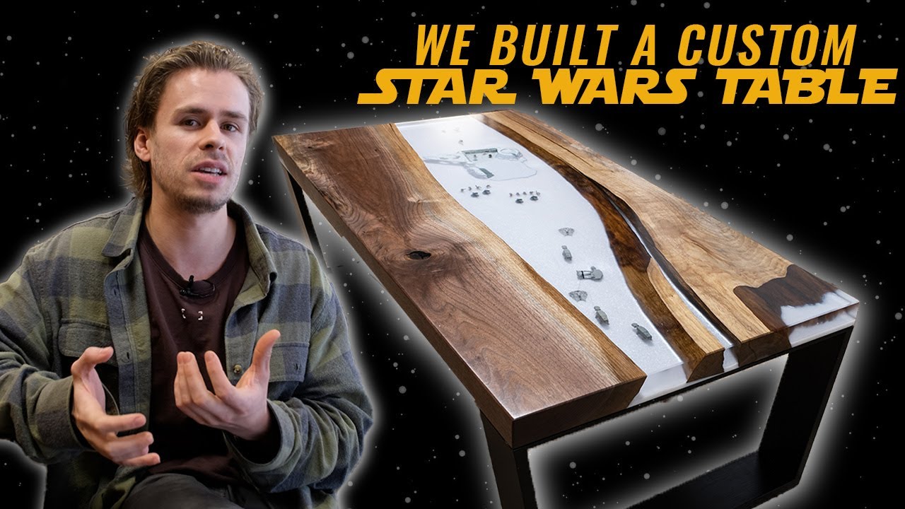Our Client Got Surprised With A Custom Star Wars Table - YouTube