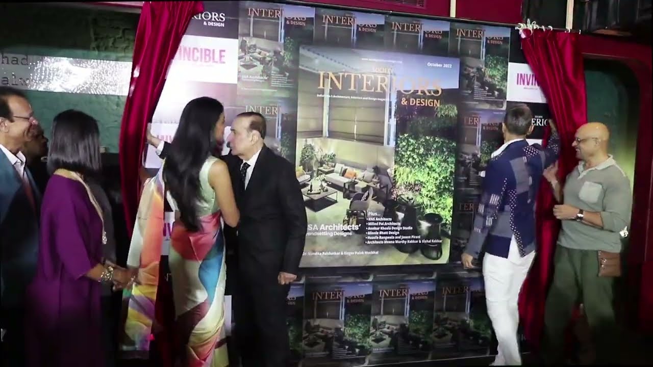 Grand cover unveiling of Society Interiors & Design magazine's October ...