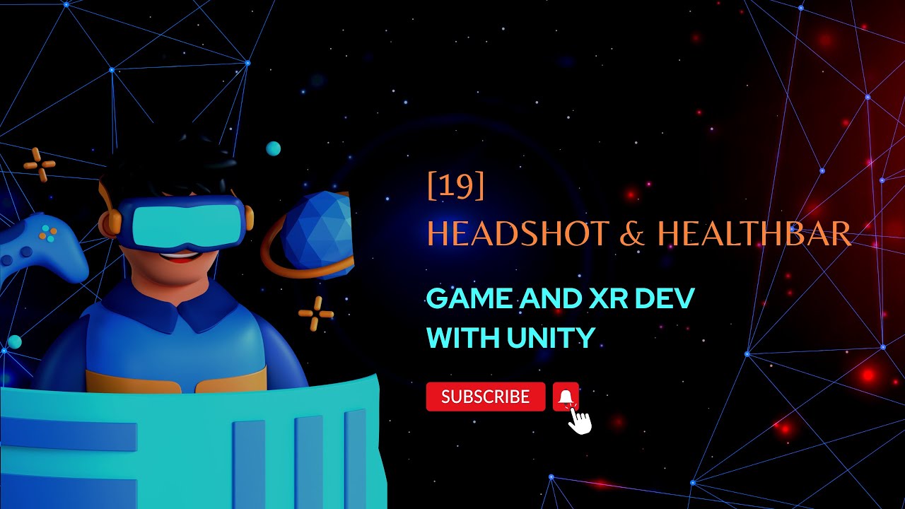 [19] FPS - Headshot and Health Bar - Game and XR Development using Unity - YouTube