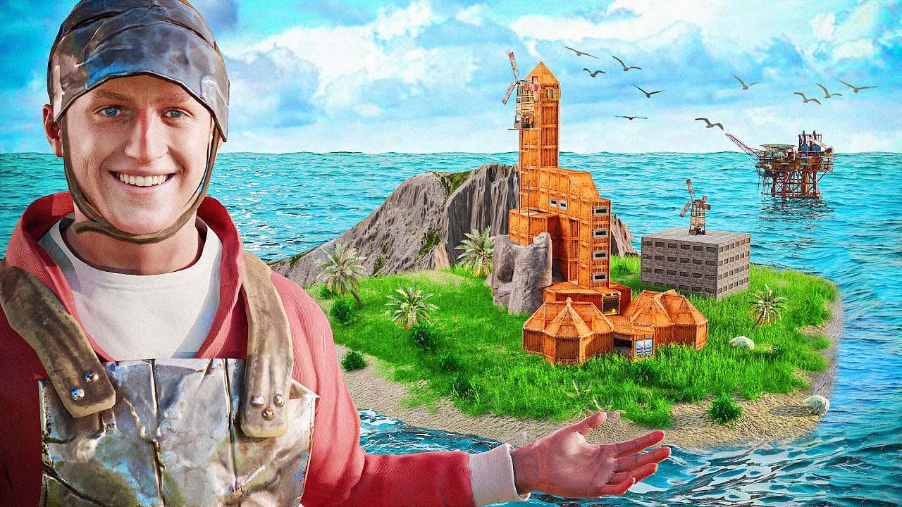 I Built a Private Island Base with Welyn and ZChum - YouTube