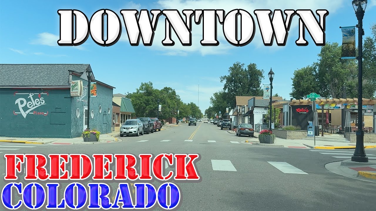 Frederick - Colorado - 4K Downtown Drive - YouTube
