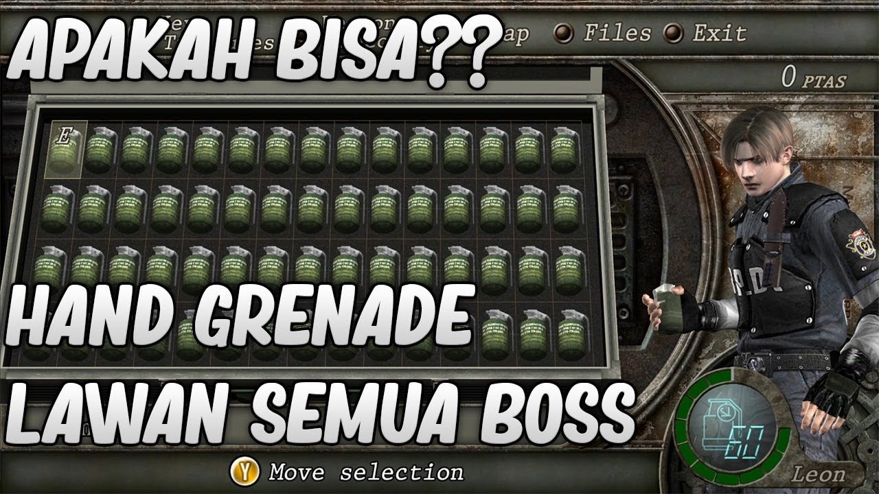 Hand Grenade Lawan Semua Boss - Resident Evil 4 - YouTube