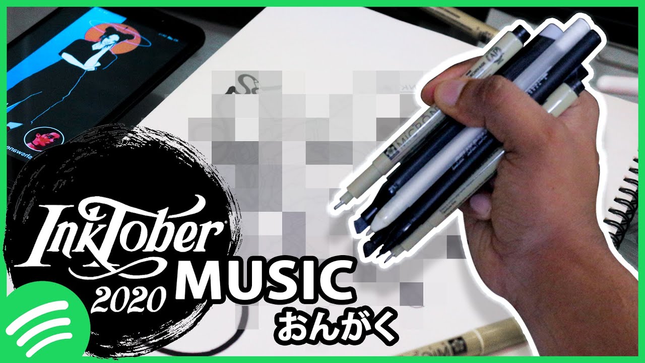 My First iNKTOBER Art After 2 YEARS!!! (DYNAMIC Character Design) - YouTube