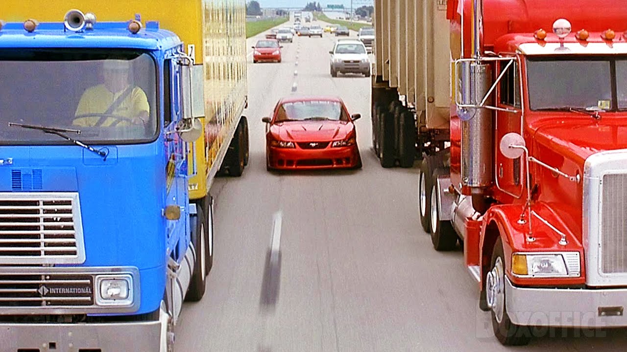 Surrounded by 18 Wheel Trucks | 2 Fast 2 Furious | CLIP - YouTube