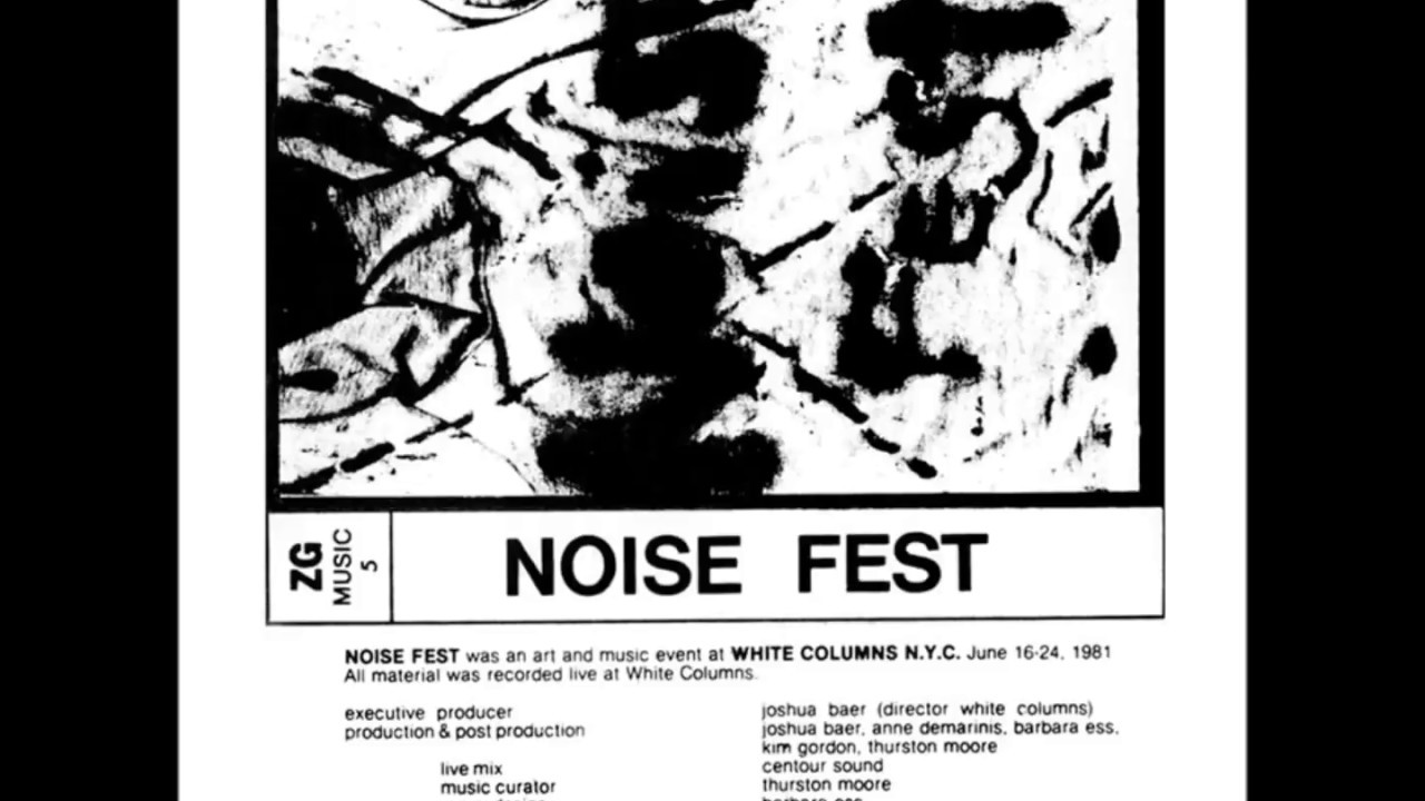 Jeff Lohn - Untitled [Noise Fest, NYC 1981] - YouTube
