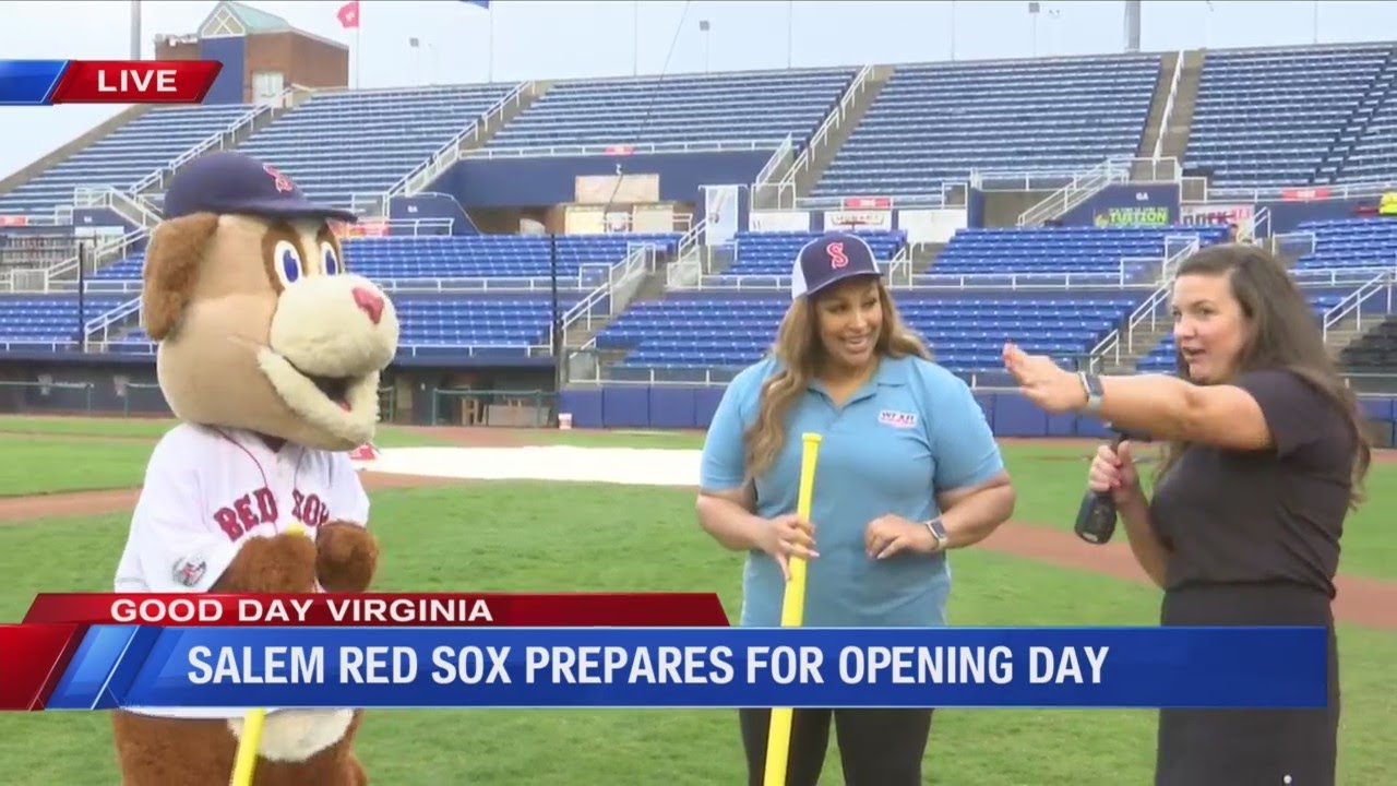 Salem Red Sox prepares for opening day - YouTube