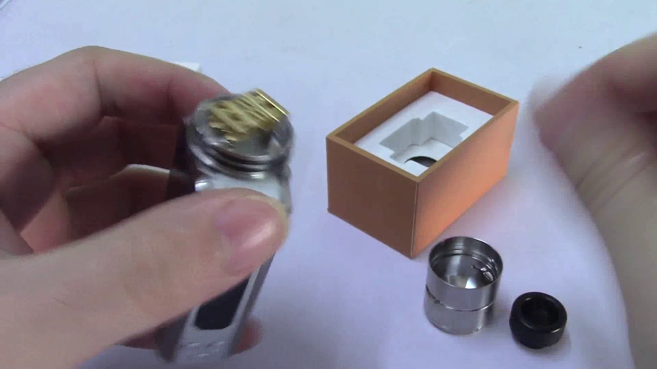 Unboxing Vapefly Mesh Plus RDA Rebuildable Dripping Atomizer(No Dry ...