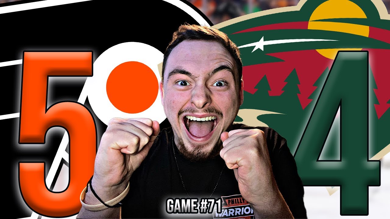 Maher's Thoughts: GAME #71 | FLYERS PUT UP STRONG EFFORT OVER THE WILD ...