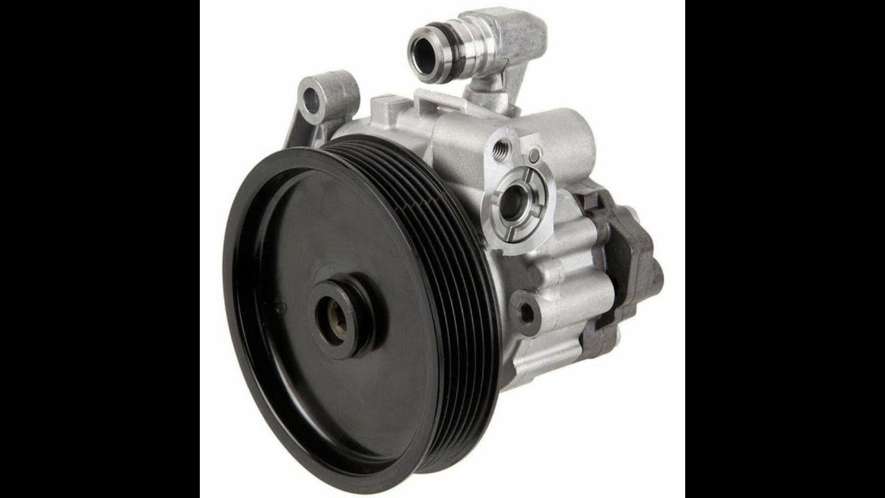 Easy removal of a 2010 Mercedes E 550 power steering pump - YouTube