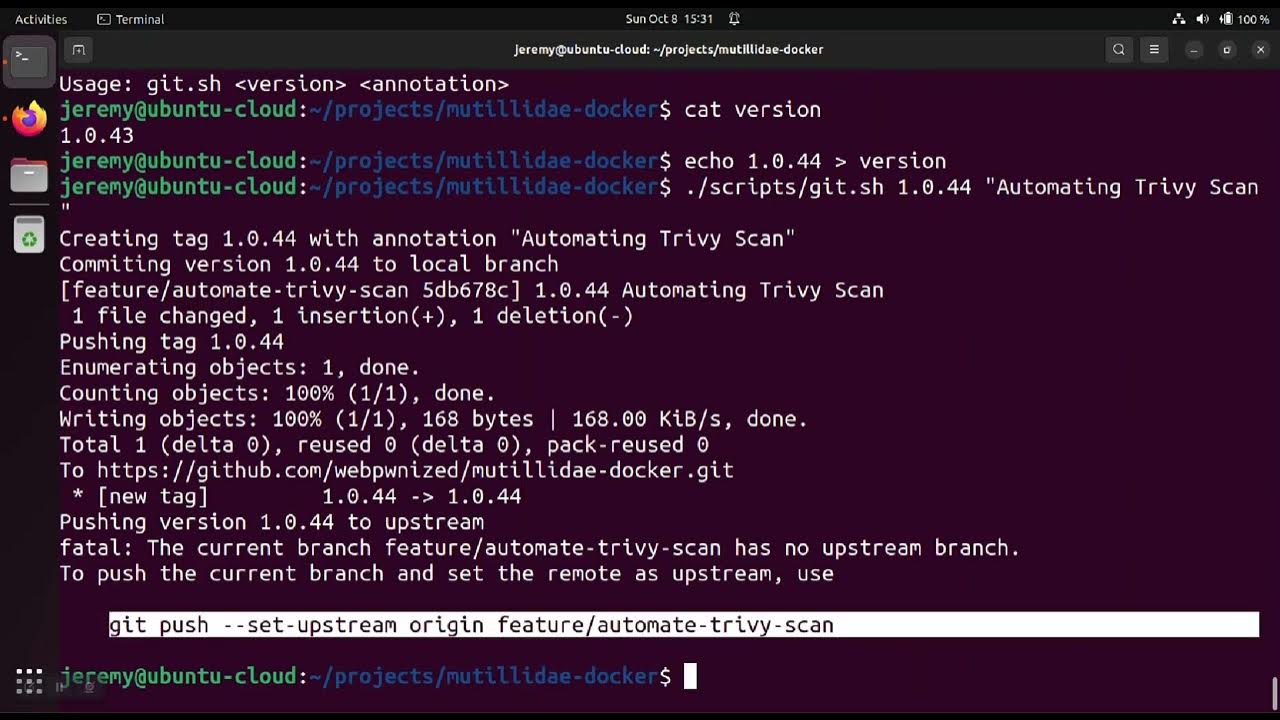 Automating AquaSec Trivy scan with GitHub Action - YouTube