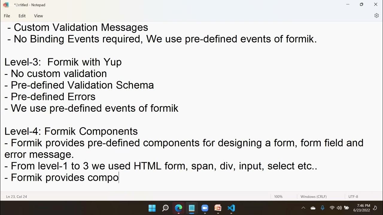 React JS Session-17 By Sudhakar Sharma Sir[Validation Components] - YouTube