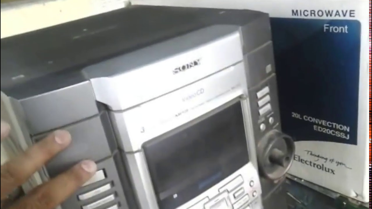 What's Inside SONY mhc-rv2 Mini HiFi Music System - YouTube