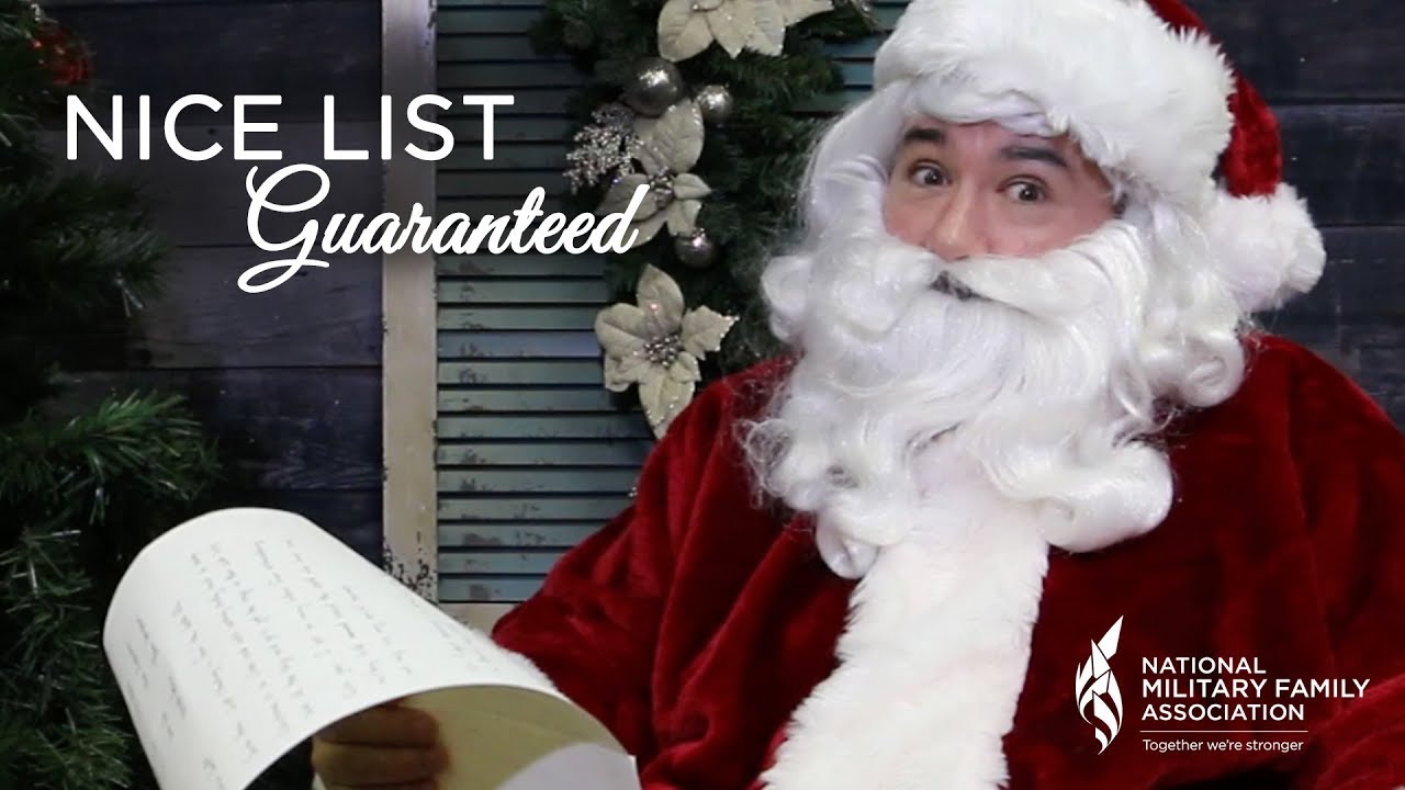 Bribe Santa- Send a Military Kid to Operation Purple Camp - YouTube