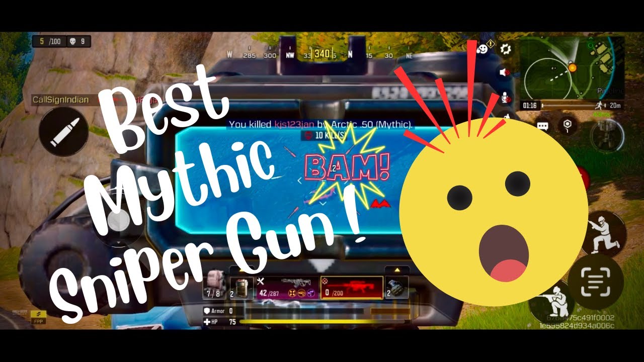 MYTHIC SNIPER IN CALL OF DUTY MOBILE! #codm #gaming #callofdutymobile ...