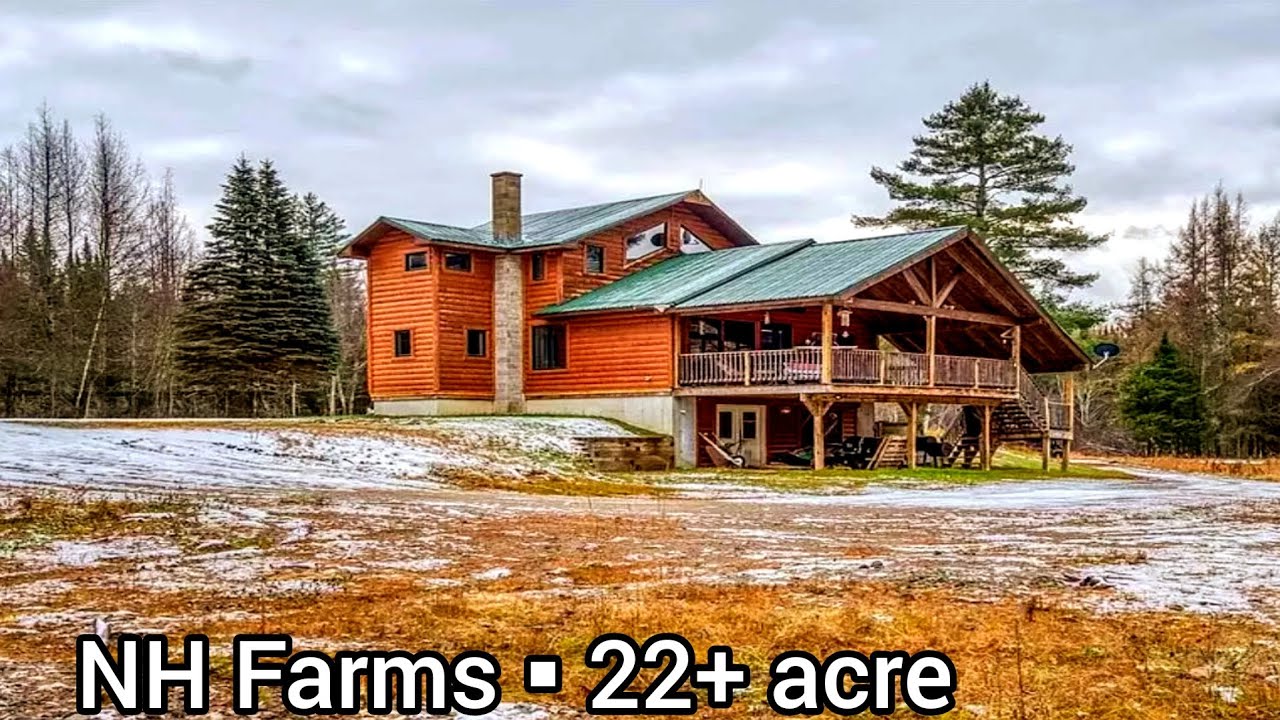 New Hampshire Log Cabins For Sale | $389k | New Hampshire Farms For ...