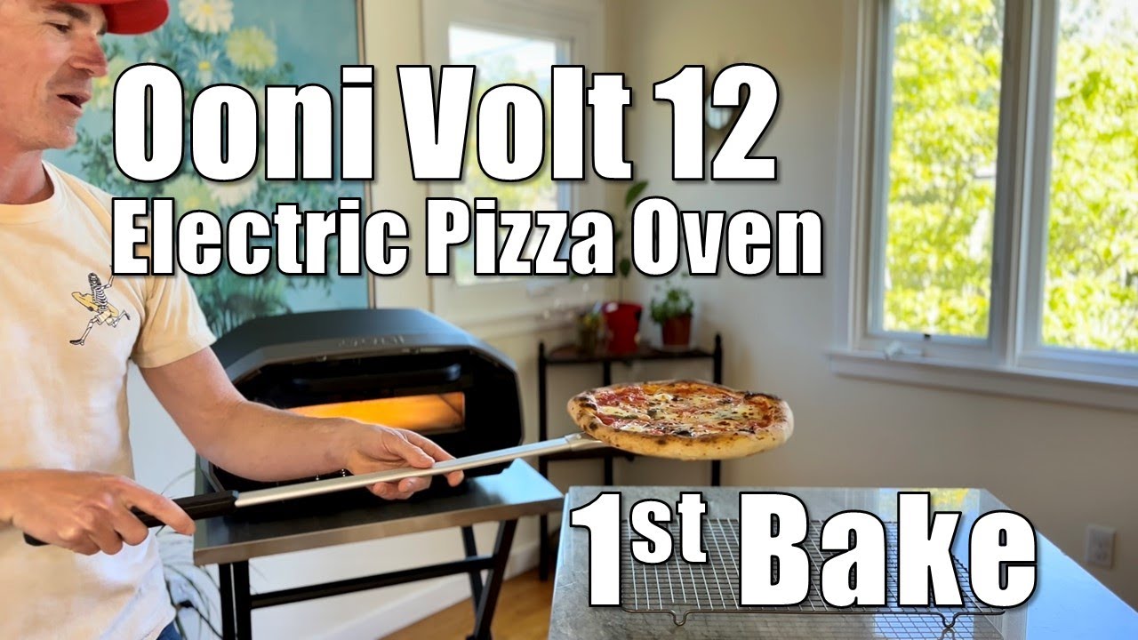 First Bake in the Ooni Volt 12 Electric Pizza Oven - YouTube
