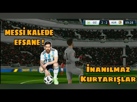 MESSİ KALECİ OLURSA ! EFSANE MAÇ ! DREAM LEAGUE SOCCER 2019