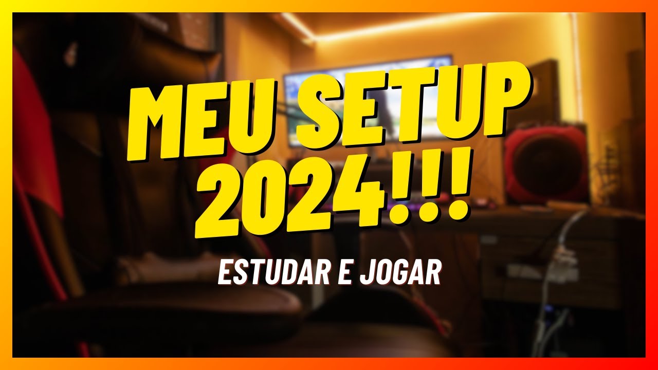 Meu Setup Simples e Funcional para Estudar e Jogar 2024 - YouTube