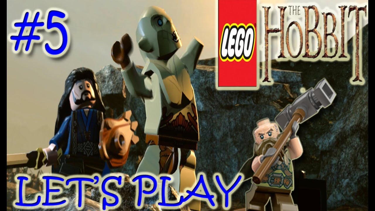 LEGO The Hobbit Walkthrough Part 5 AZOG The Defiler - YouTube