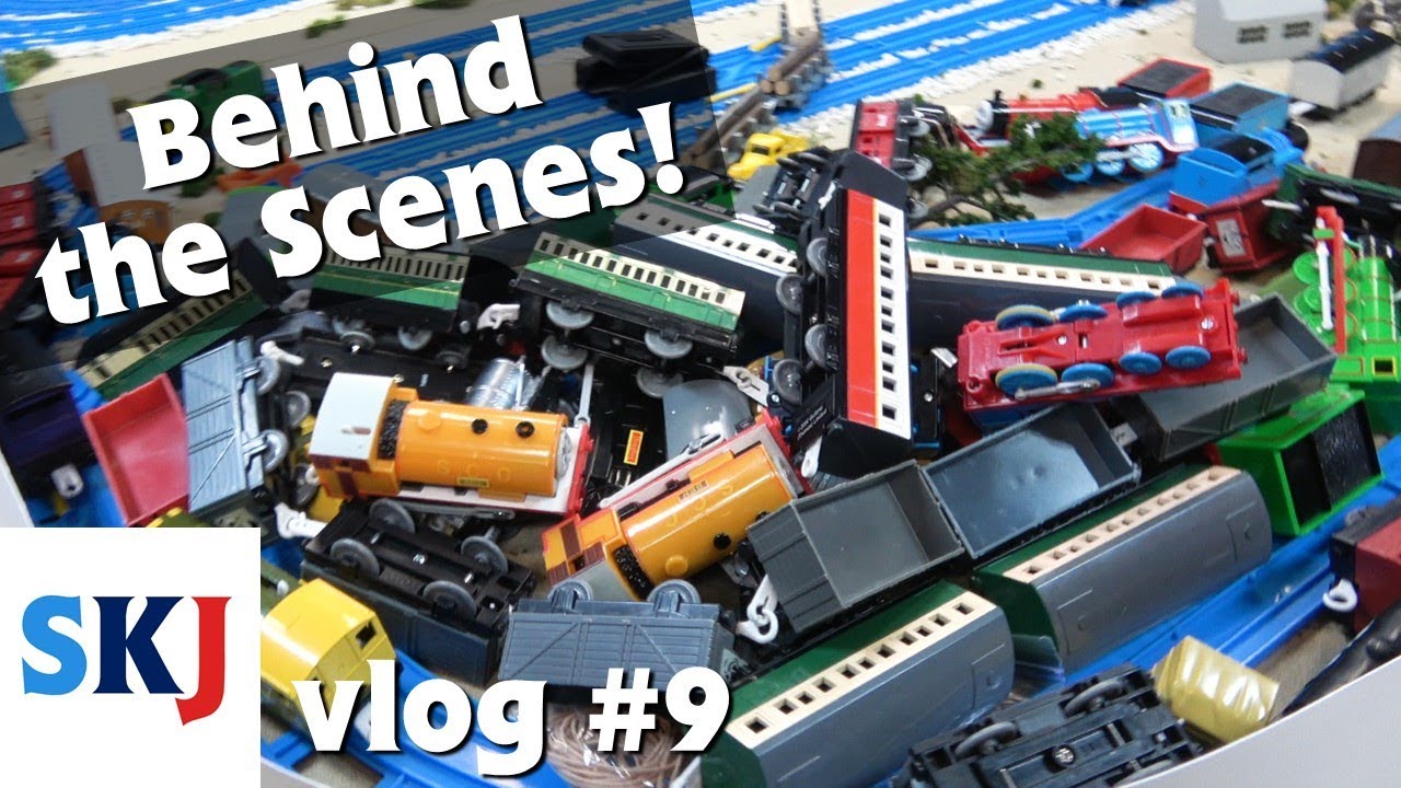 Thomas and Friends Behind the Scenes vlog #09 | Filming with a giant ...